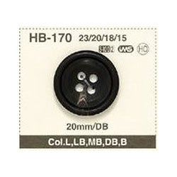 HB170 サンプル 4つ穴 フチあり 水牛ボタン – APPM（アパレルパーツマーケット）- 服飾資材 BtoB 卸売・仕入れ通販サイト