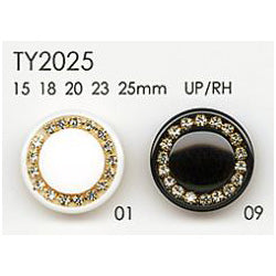 TY2025 ラインストン入釦 – APPM（アパレルパーツマーケット）- 服飾資材 BtoB 卸売・仕入れ通販サイト