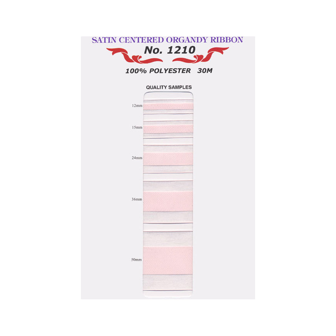 UR1210-50mm サンプル センタ－サテンオーガンジー – APPM（アパレルパーツマーケット）- 服飾資材 BtoB 卸売・仕入れ通販サイト
