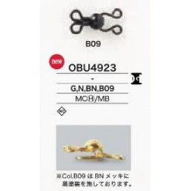 OBU4923 サンプル メッキ ホック – APPM（アパレルパーツマーケット）- 服飾資材 BtoB 卸売・仕入れ通販サイト