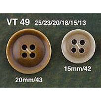 VT49 ポリエステルボタン – APPM（アパレルパーツマーケット）- 服飾資材 BtoB 卸売・仕入れ通販サイト