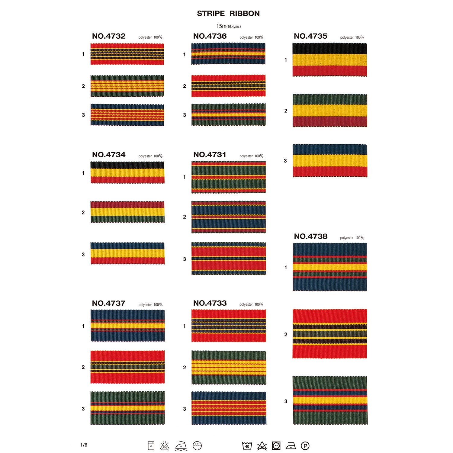 4732 サンプル ストライプリボン – APPM（アパレルパーツマーケット）- 服飾資材 BtoB 卸売・仕入れ通販サイト